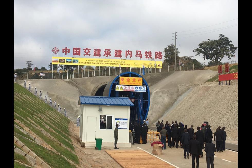 Kenyan President launches SGR Phase 2A construction | News | Railway ...